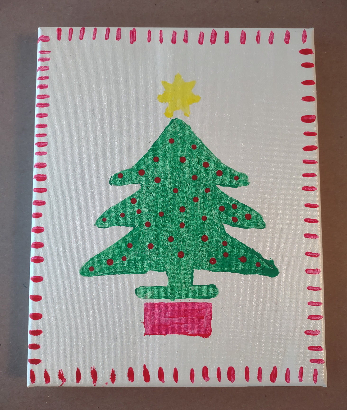 (26) Christmas Tree Painting - RADD, Inc.