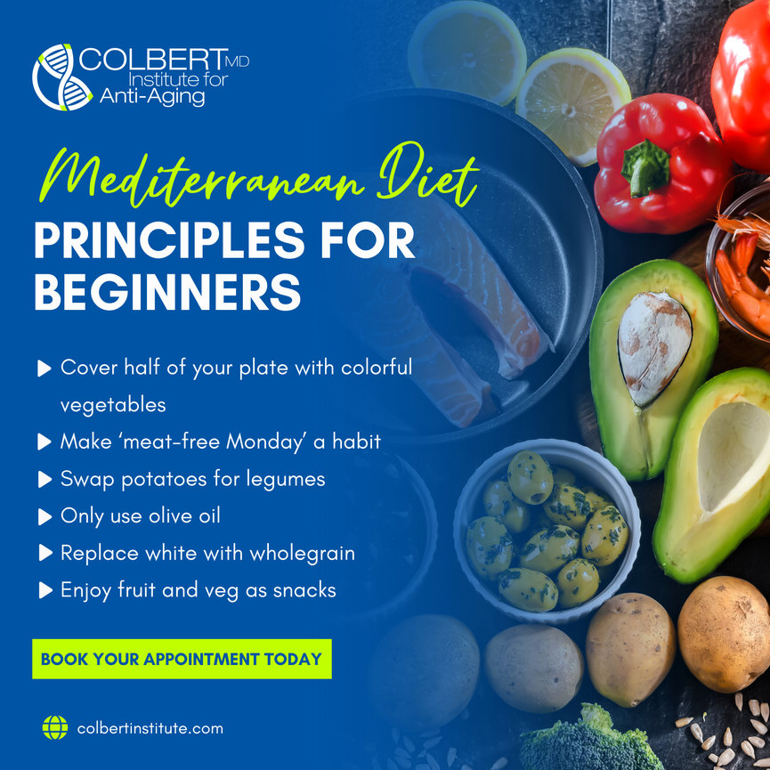Dr Colbert Shares A Beginner Guide For Mediterranean Diet Principles Colbert Institute Of