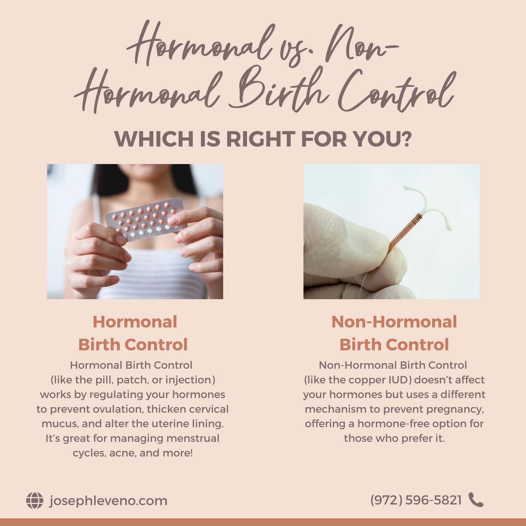 Hormonal vs. Non-Hormonal Birth Control | Dr. Leveno Plano, TX